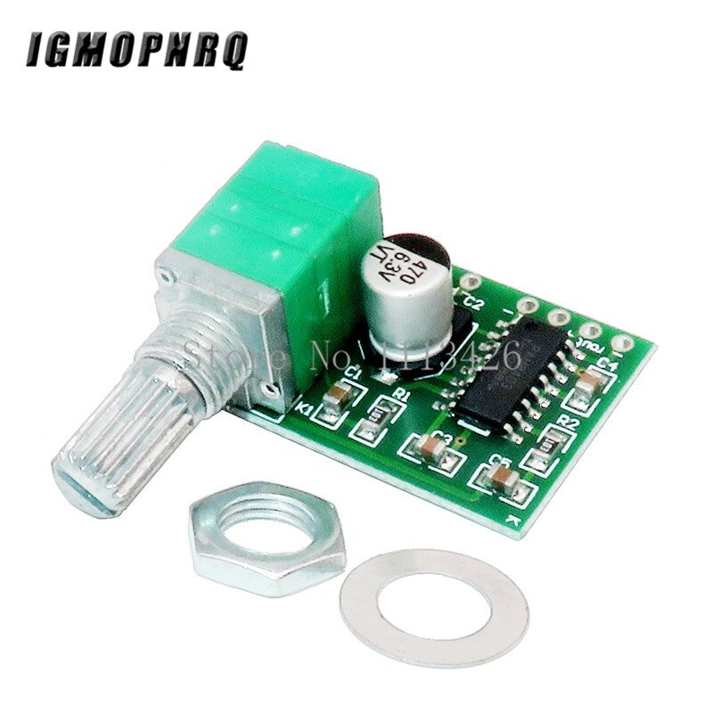 Mini PAM8403 DC 5V 2 Channel USB Digital Audio Amplifier Board Module 2 ...