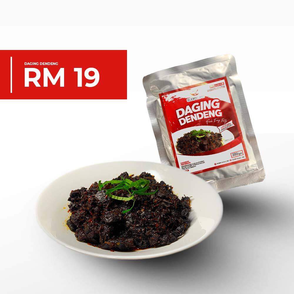 Rendang Daging Dendeng, Ayam Dendeng, Paru Dendeng SUDIP KUALI HQ Ready ...