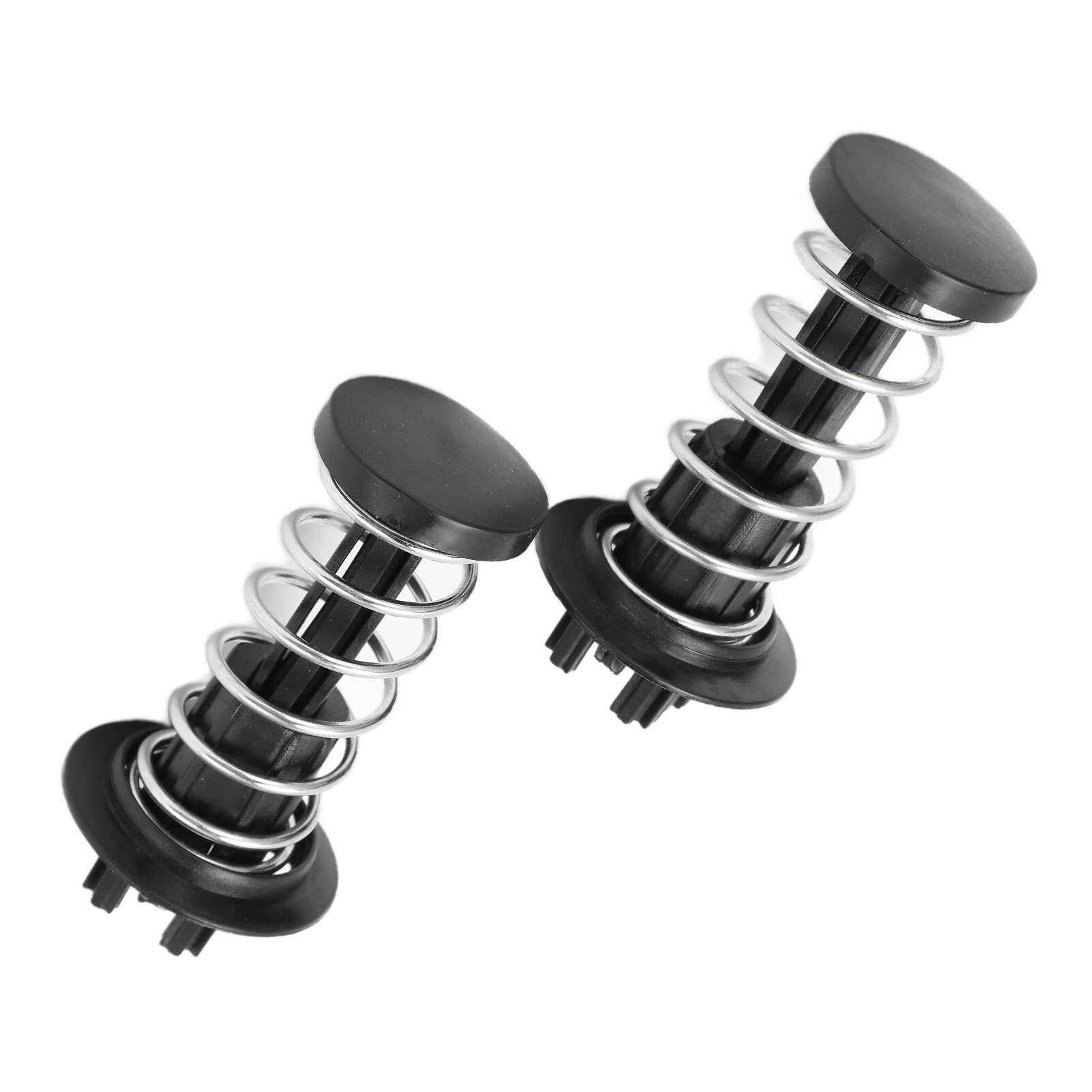 ฝากระโปรงฤดูใบไม้ผลิ2Pcs Hood บัฟเฟอร์ A2048800127สำหรับ Benz C250 C300 ...