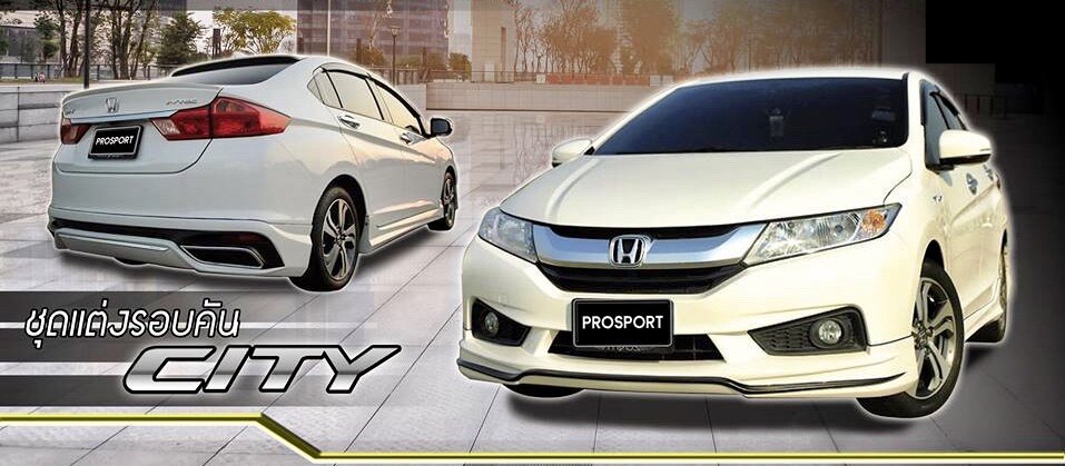 Honda city gm6 2014 2015 2016 ativus bodykit body kit front side rear ...