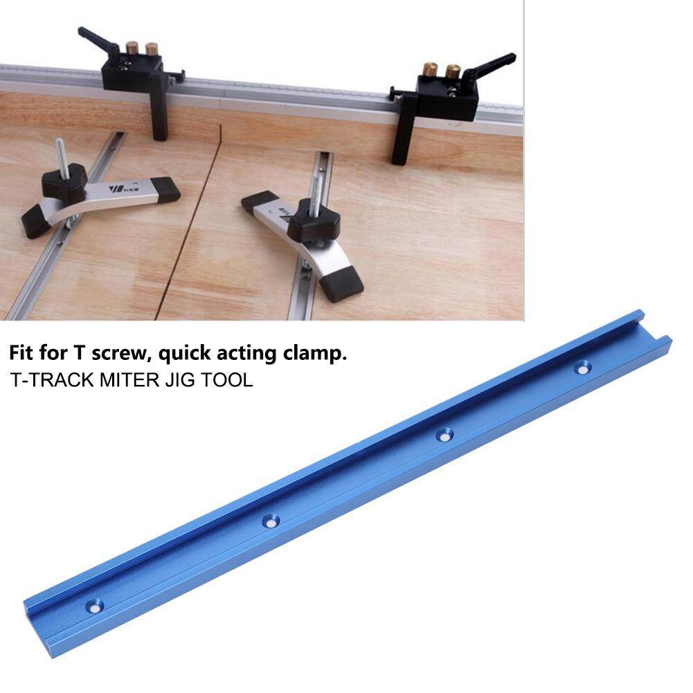 อลูมิเนียมT-Track T-Slot Mitre Track Jig Toolsสำหรับโต๊ะเราเตอร์งานไม้ ...