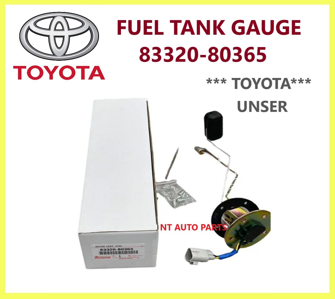 ORIGINAL TOYOTA UNSER - TOYOTA FUEL GAUGE / PETROL TANK FLOAT/FUEL TANK ...
