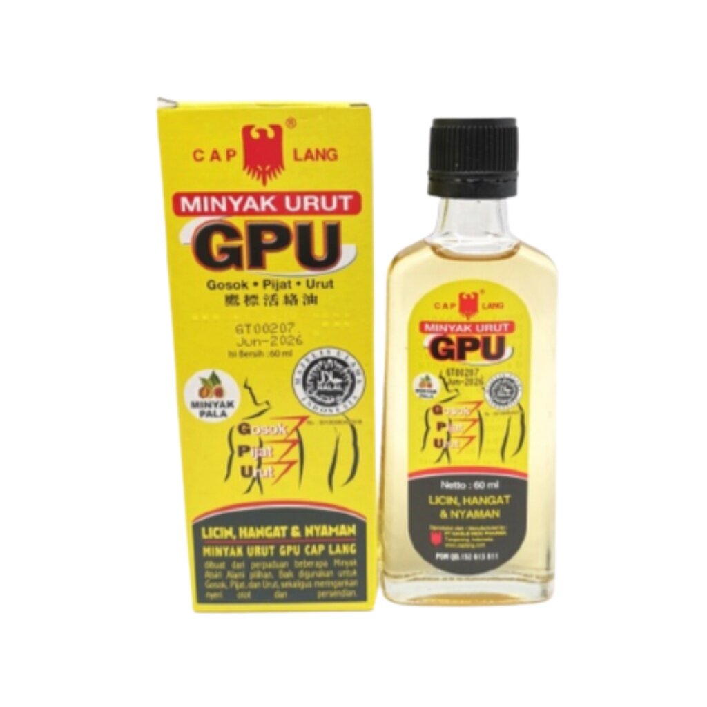 Minyak Urut GPU Cap Lang MINYAK SEREH 60ml | Lazada