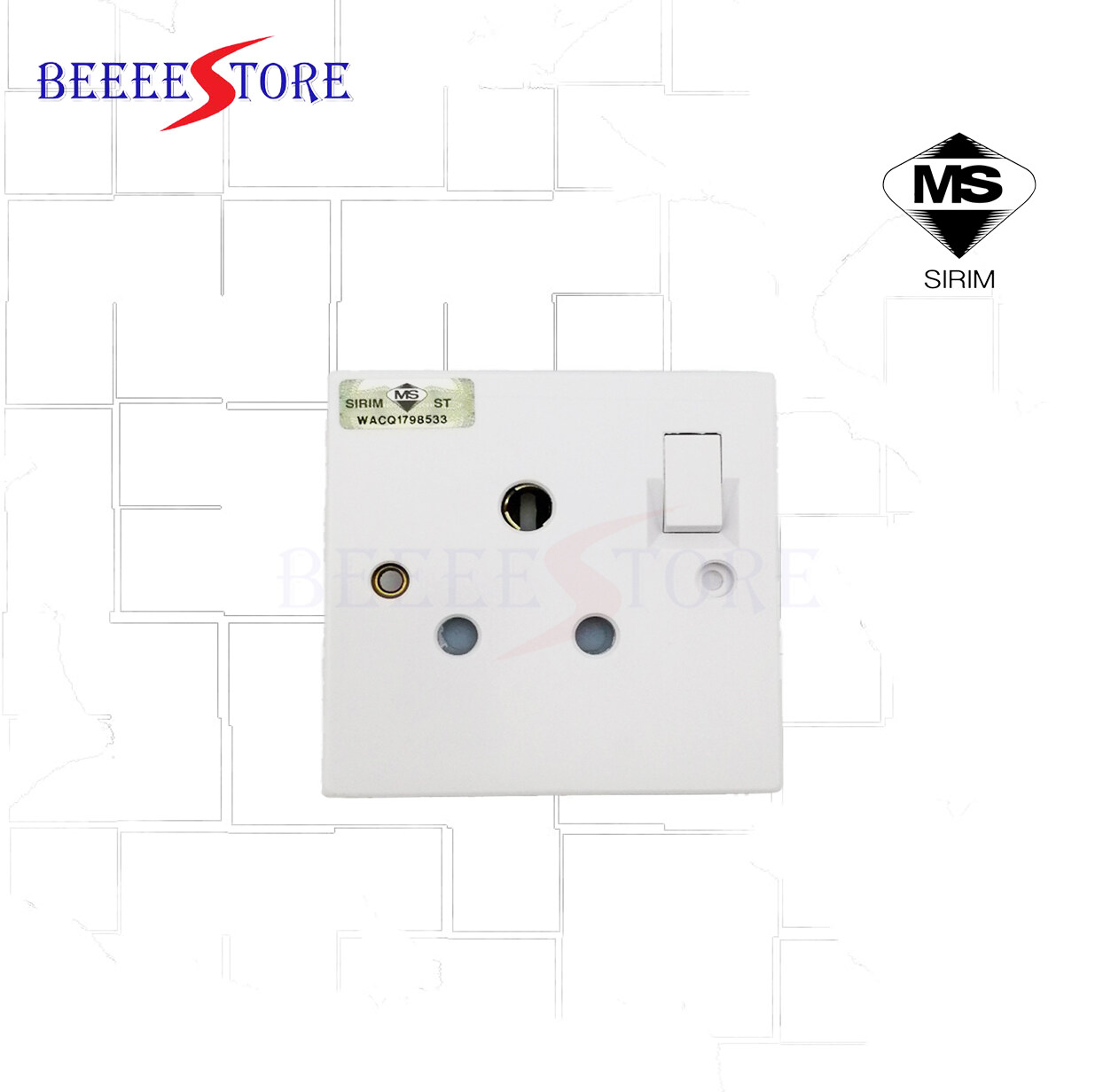 UMS 15A SWITCH SOCKET OUTLET / SOKET SUIS - 1215A | Lazada