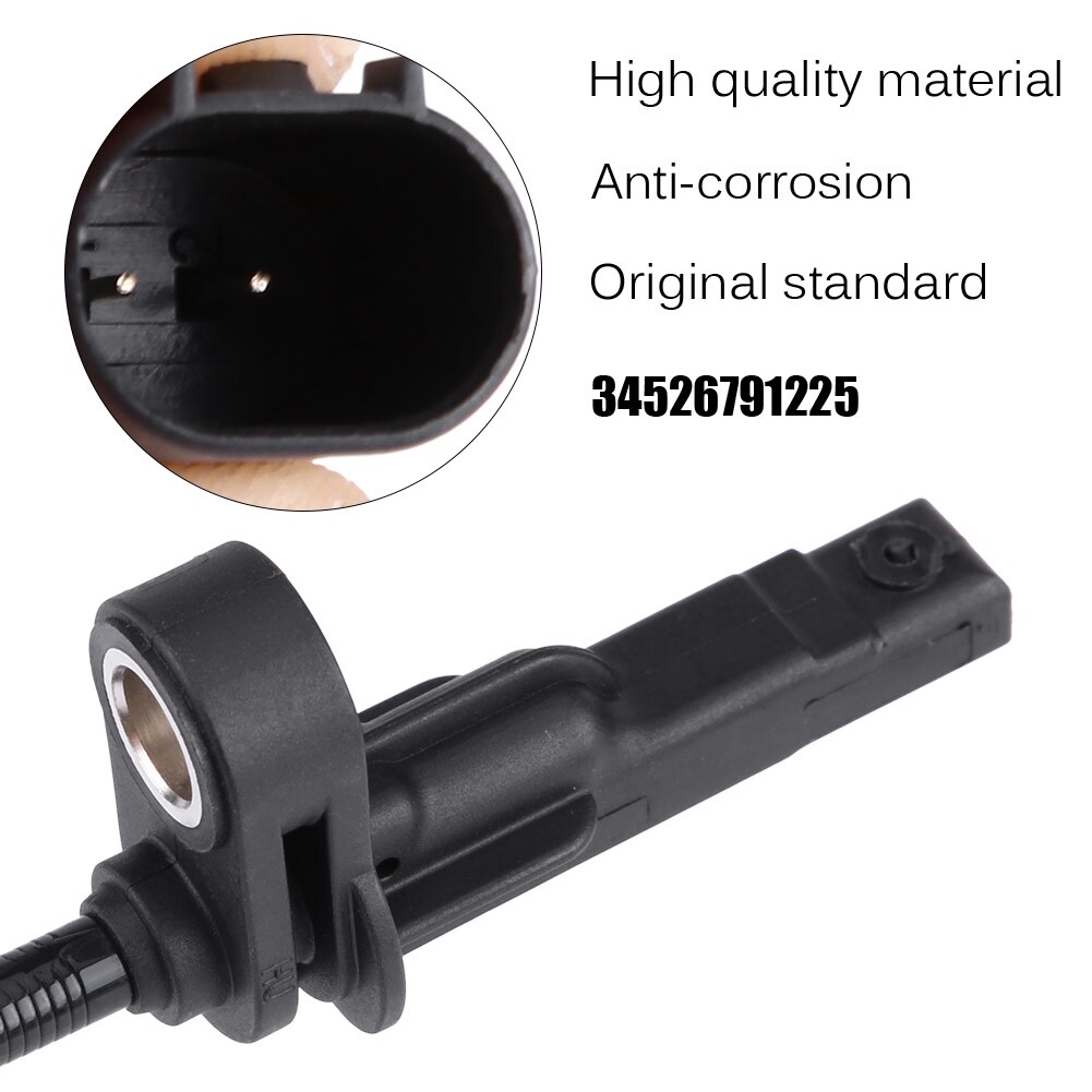 34526791225 รถยนต์ ABS ด้านหลังซ้ายขวาเซ็นเซอร์ความเร็วล้อสำหรับ BMW ...