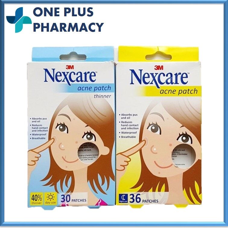 Nexcare Acne Patch 36 Patches [Night Use / Thinner] | Lazada