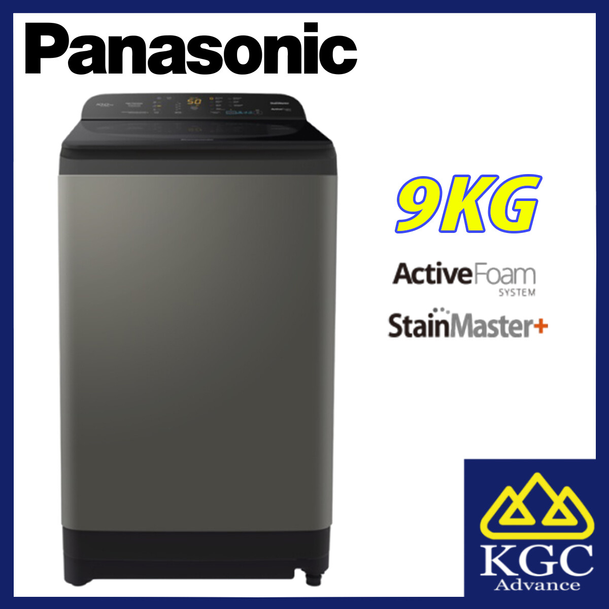 Panasonic 9KG Top Load Washer NA-F90A9DRT Washing Machine | Lazada