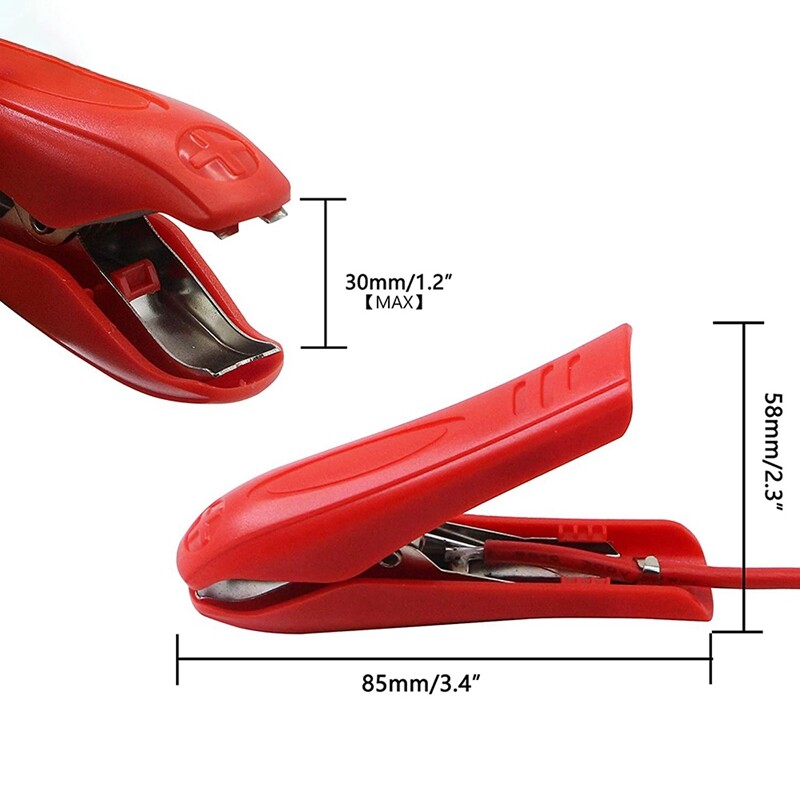 1.8M 18AWG 12V 24V Car Battery Cable Battery Terminal Extension Wire ...