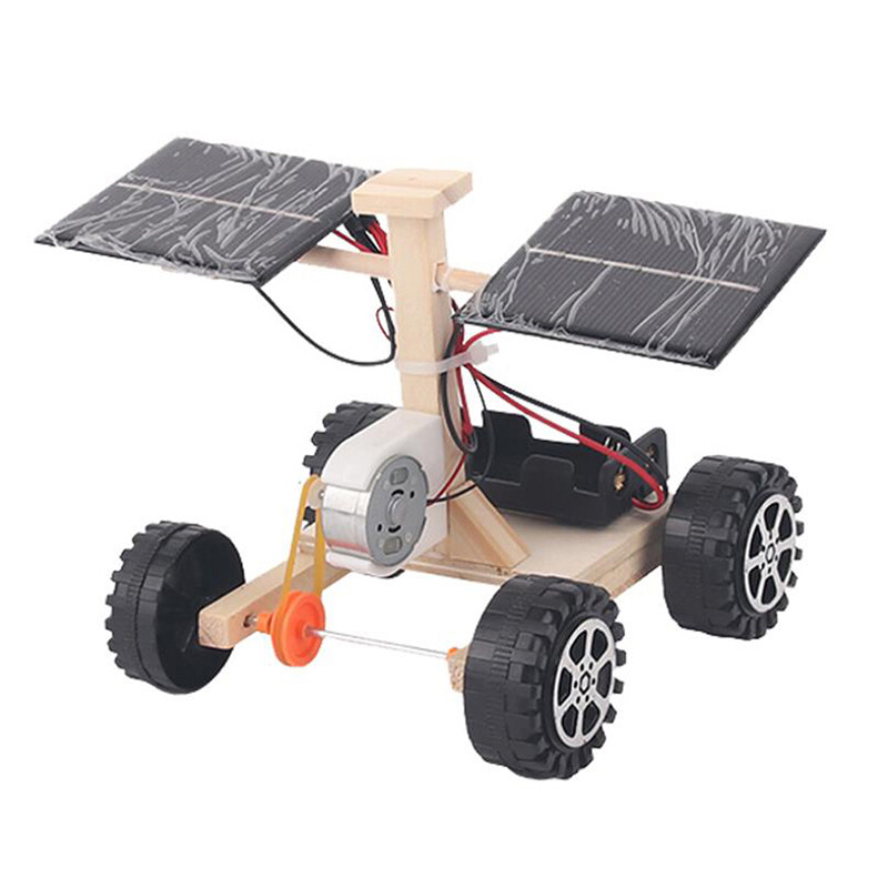 [New Sale]STEM Toy Electric Solar Car Assembly Toy Educational Science ...