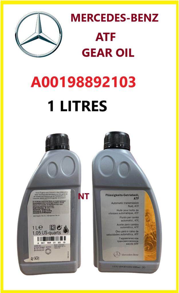 MERCEDES FEBI ATF AUTO OIL 0019892103 722.4 722.5 722.6 1L MADE IN ...