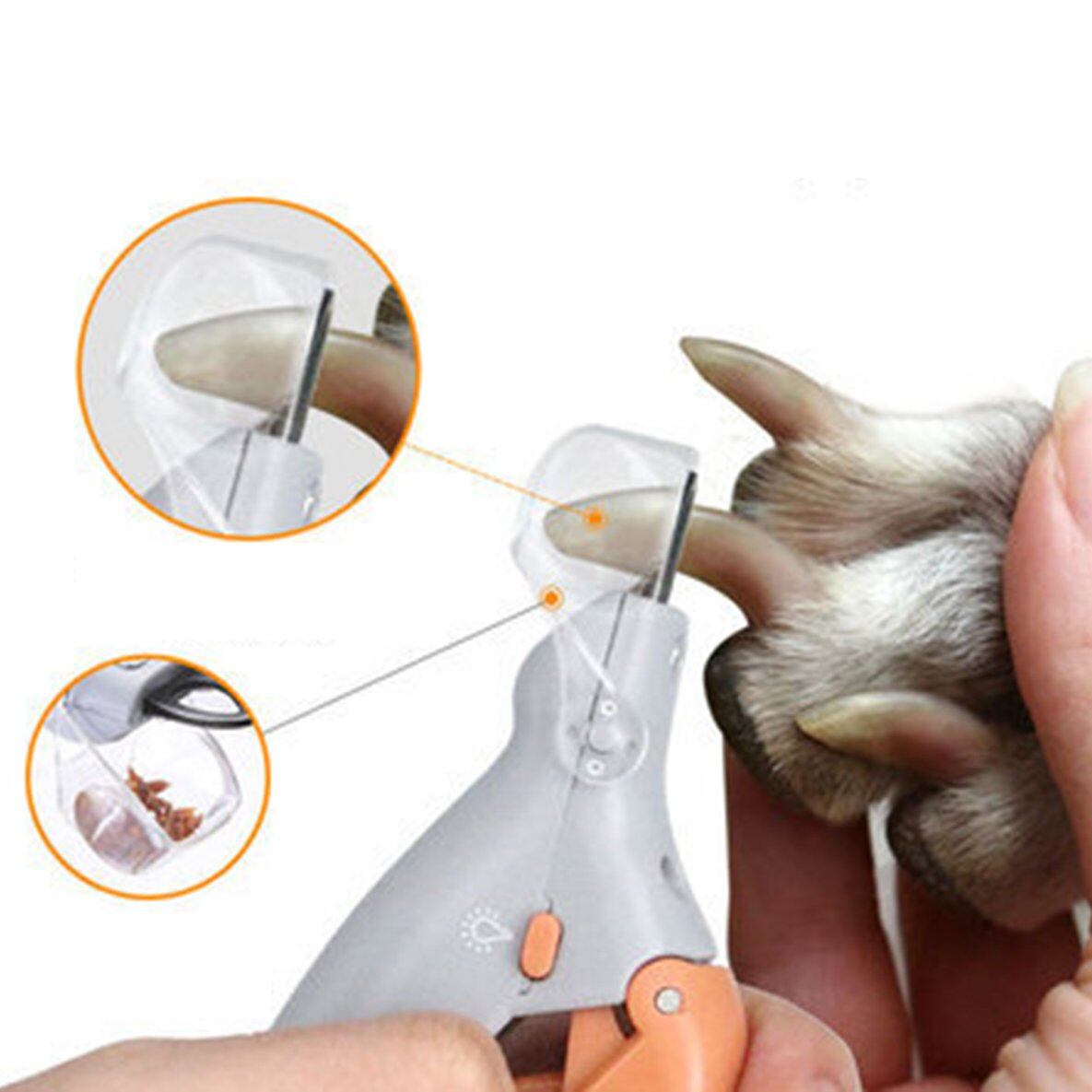 Pet Daddy LED Cat Pet Nail Clippers Cat Claw Trimmer Cat Nail Scissor ...