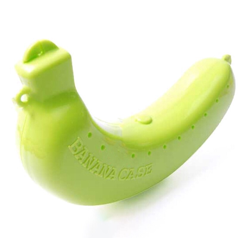 Cute Fruit Banana Protector Box Holder Case Lunch Container Storage ...