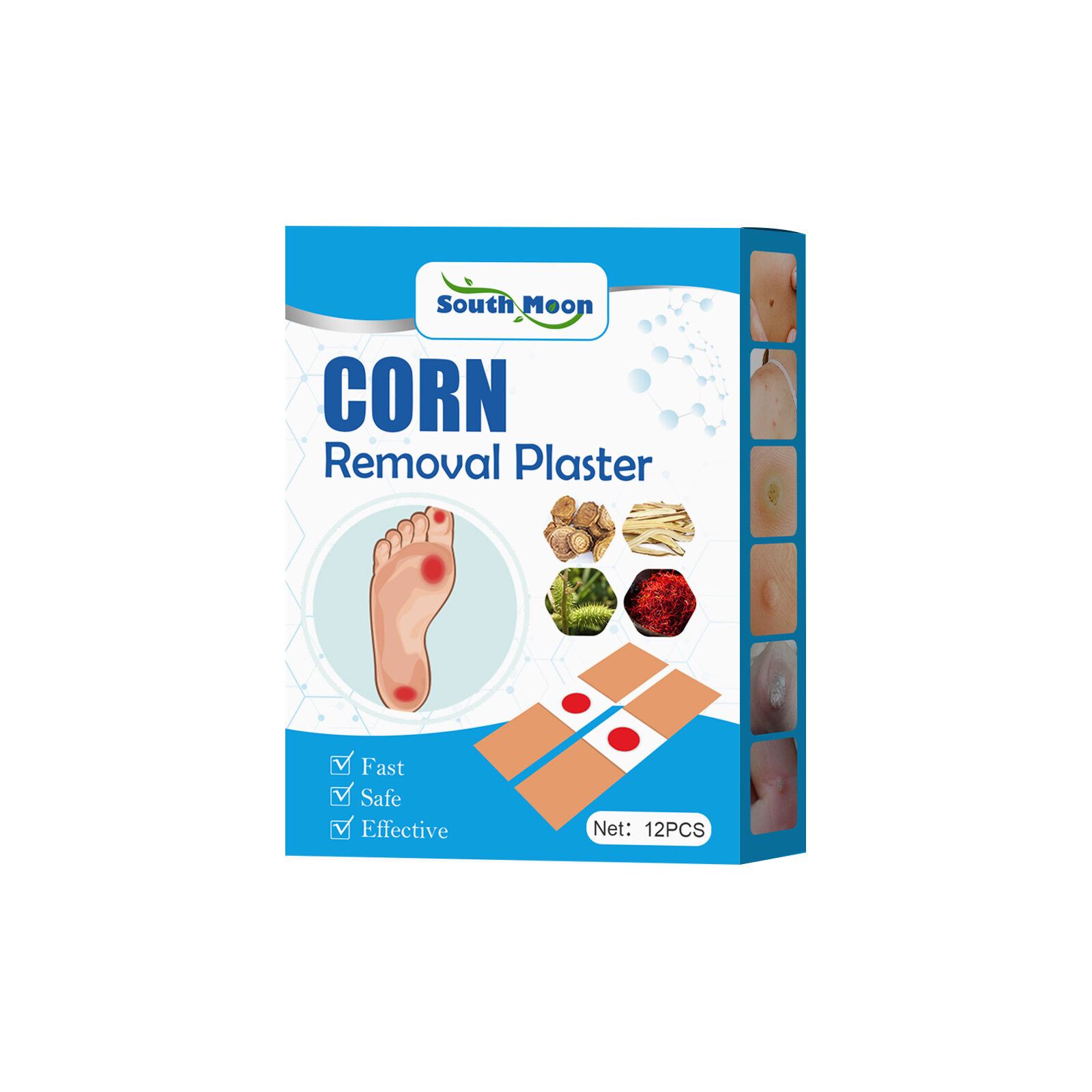 South Moon Corn Removal Plaster Feet Corn Plaster Remover Warts Thorn ...