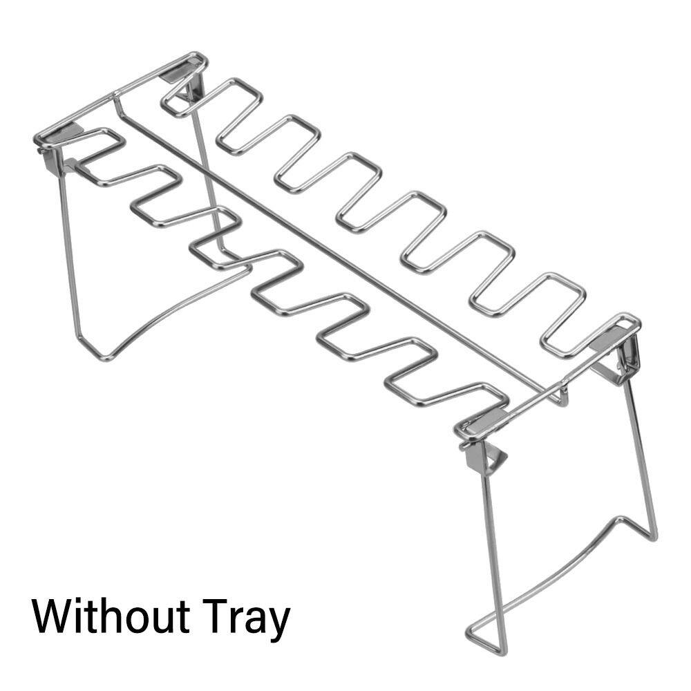 SERENE High Quality Foldable BBQ Accessories Stainless Steel Chicken ...