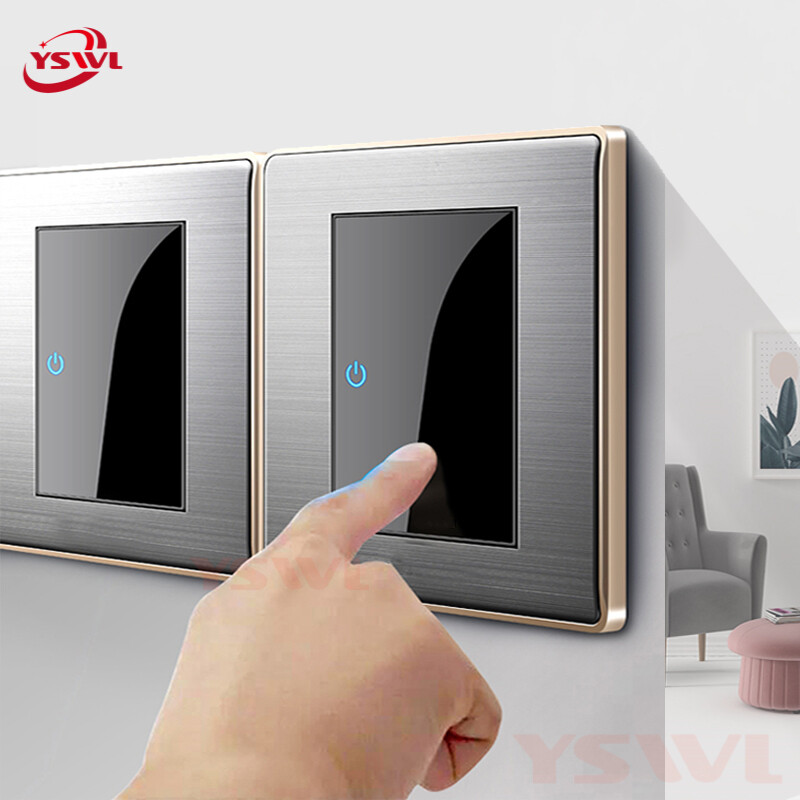 YSWL Modern Wall Switch Light Universal Socket Outlet 10-16A มาตรฐาน ...