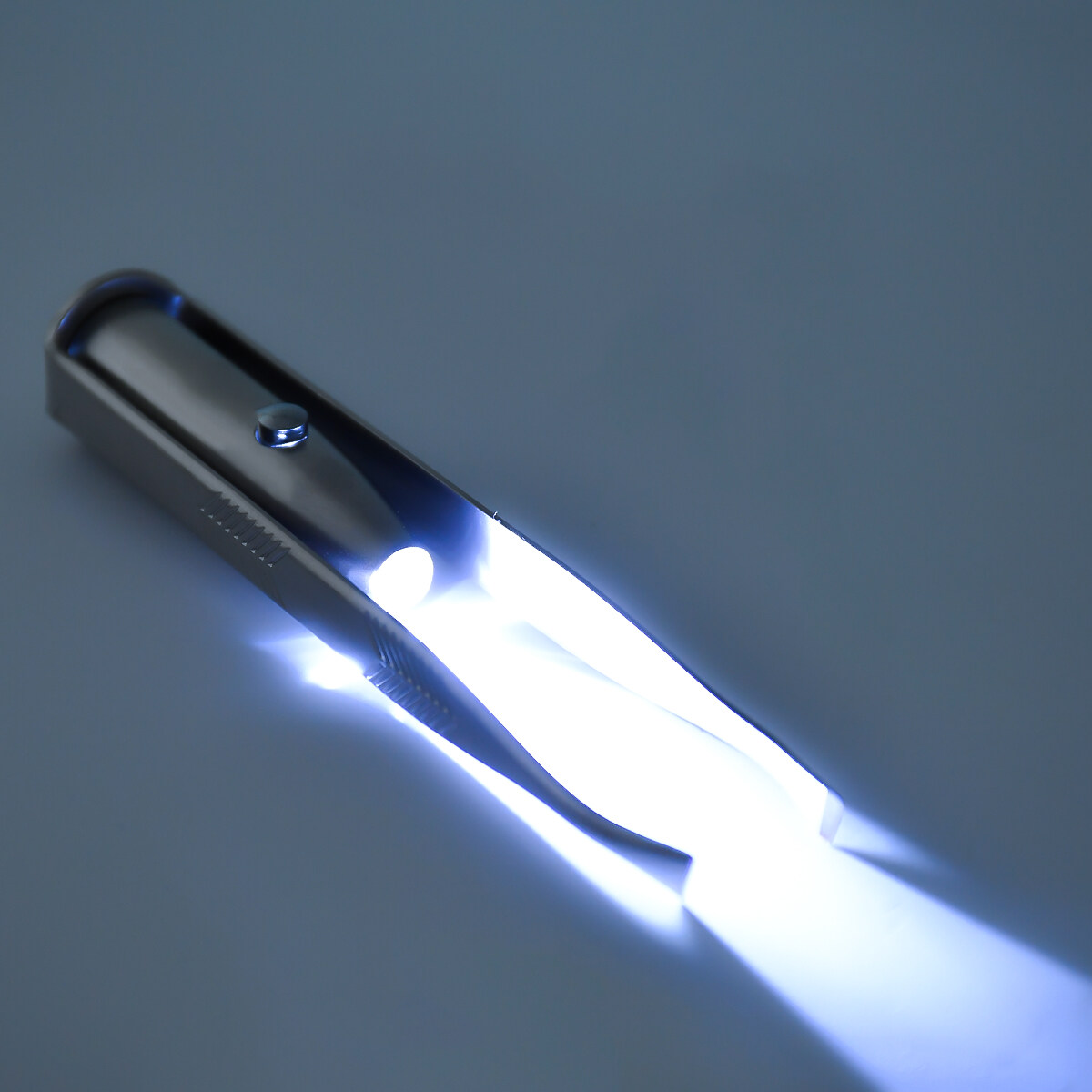 BEAUTYBIGBANG 1PC MakeUp Led Light Eyelash Eyebrow Hair Removal Tweezer ...