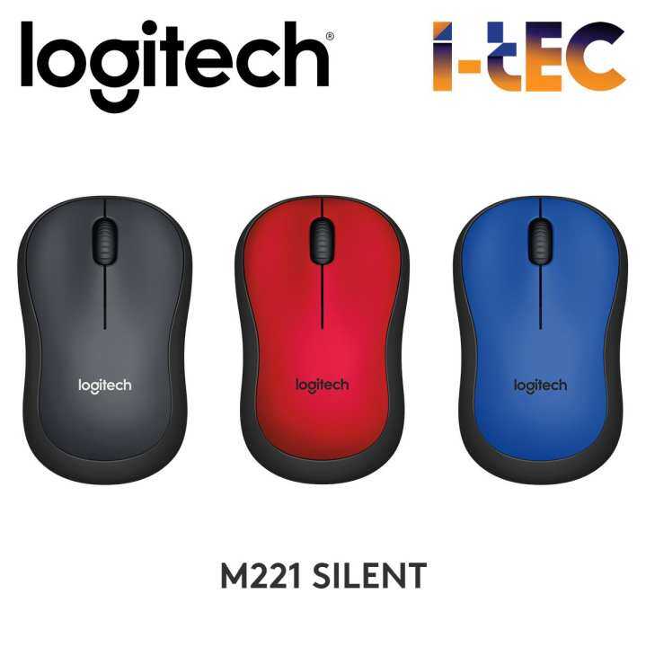 Logitech M221 Silent Wireless Mouse | Lazada