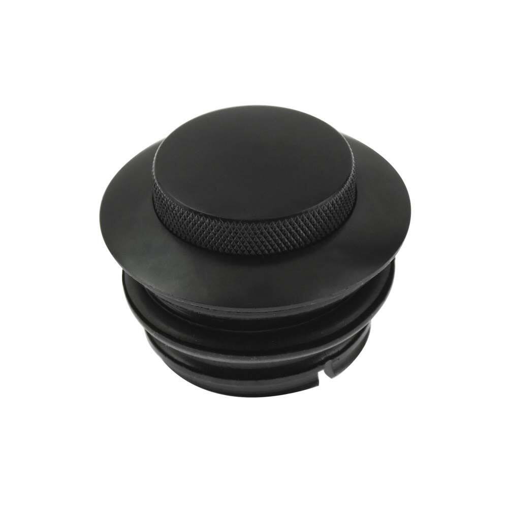 DUOJI Universal Lightweight Black/Chrome Fuel Tank Cap Right Hand ...