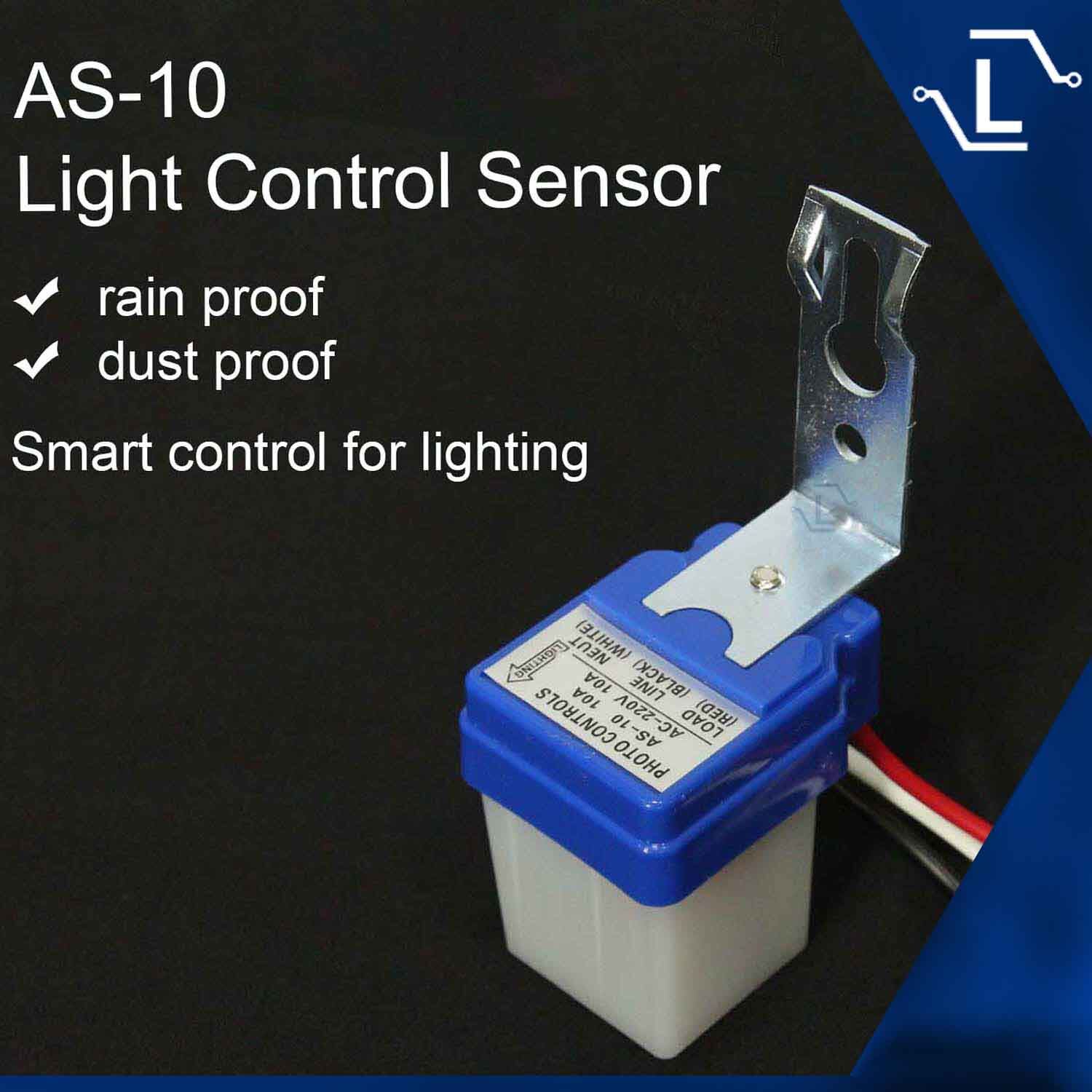 [Luminense] AS-10 Automatic Solar Sun Street Light Sensor Switch Suis ...