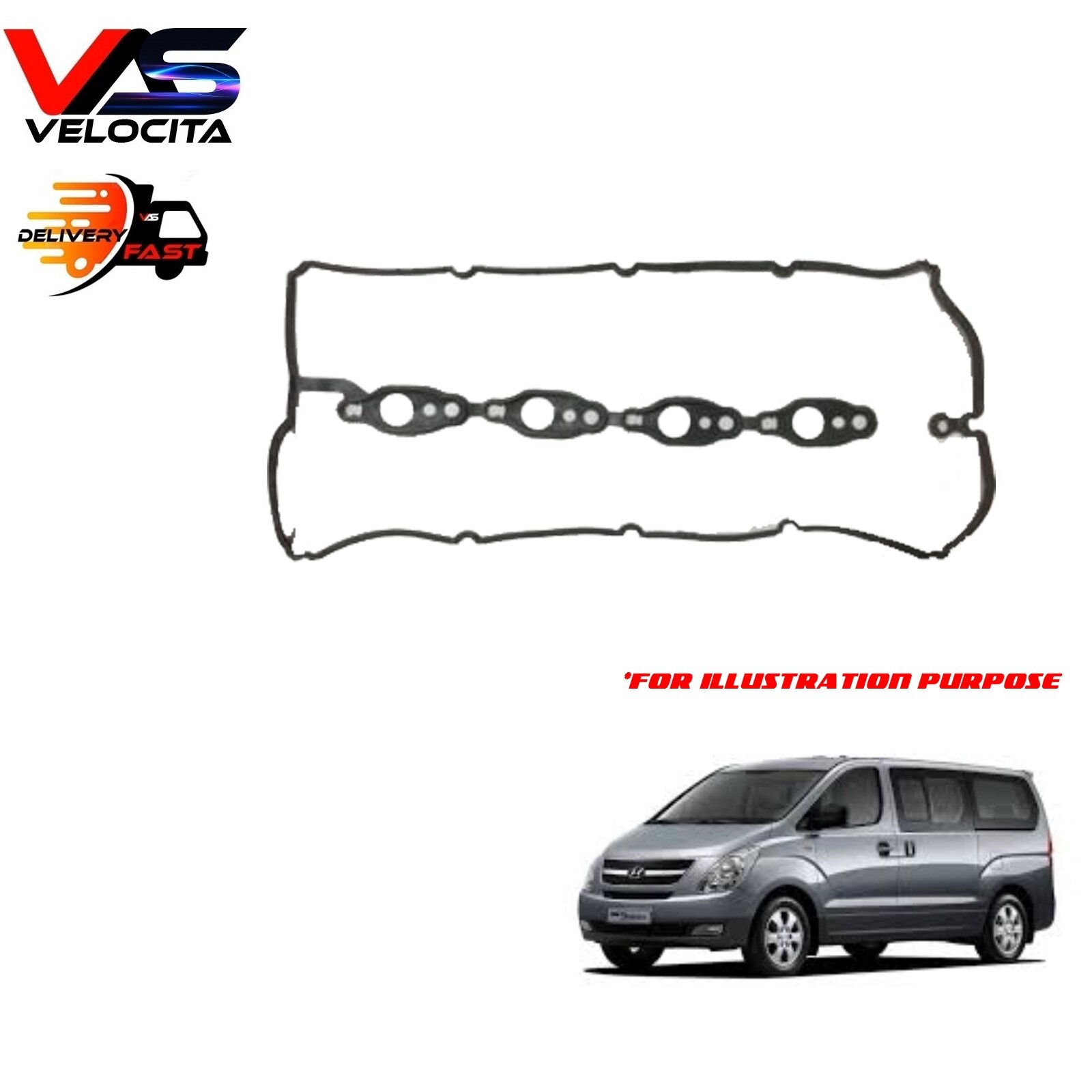 OEM VALVE ROCKER COVER GASKET HYUNDAI STAREX TQ 2007+ (22441-4A700 ...