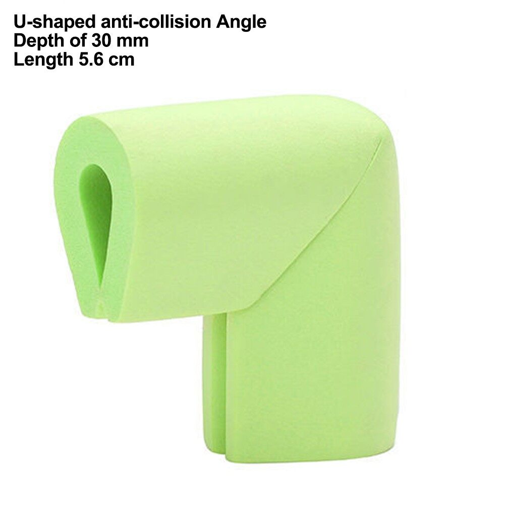U-shaped Anti-collision Angle Tea Table Edge Wrapped Glass Corner ...