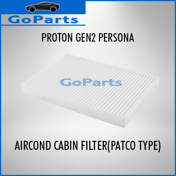 PROTON GEN2 PERSONA PATCO TYPE AIRCOND CABIN FILTER PW891439 | Lazada
