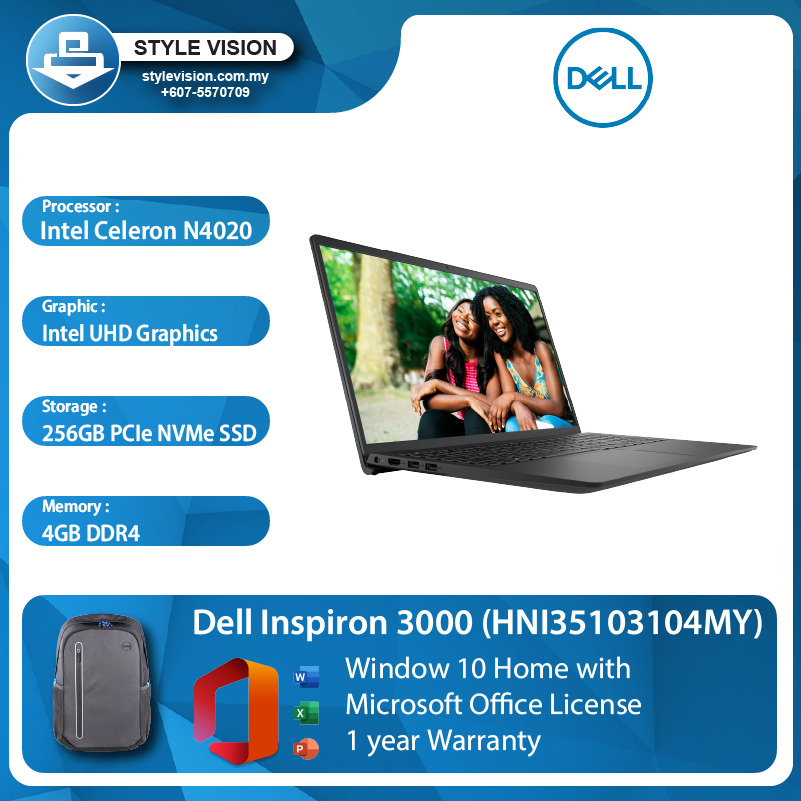 Dell Inspiron 15 3510 Price in Malaysia & Specs - RM1851 | TechNave