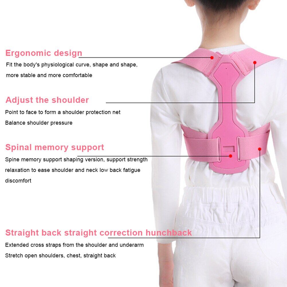 Adjustable Children Back Support Belt Orthopedic Corset Kids Posture ...