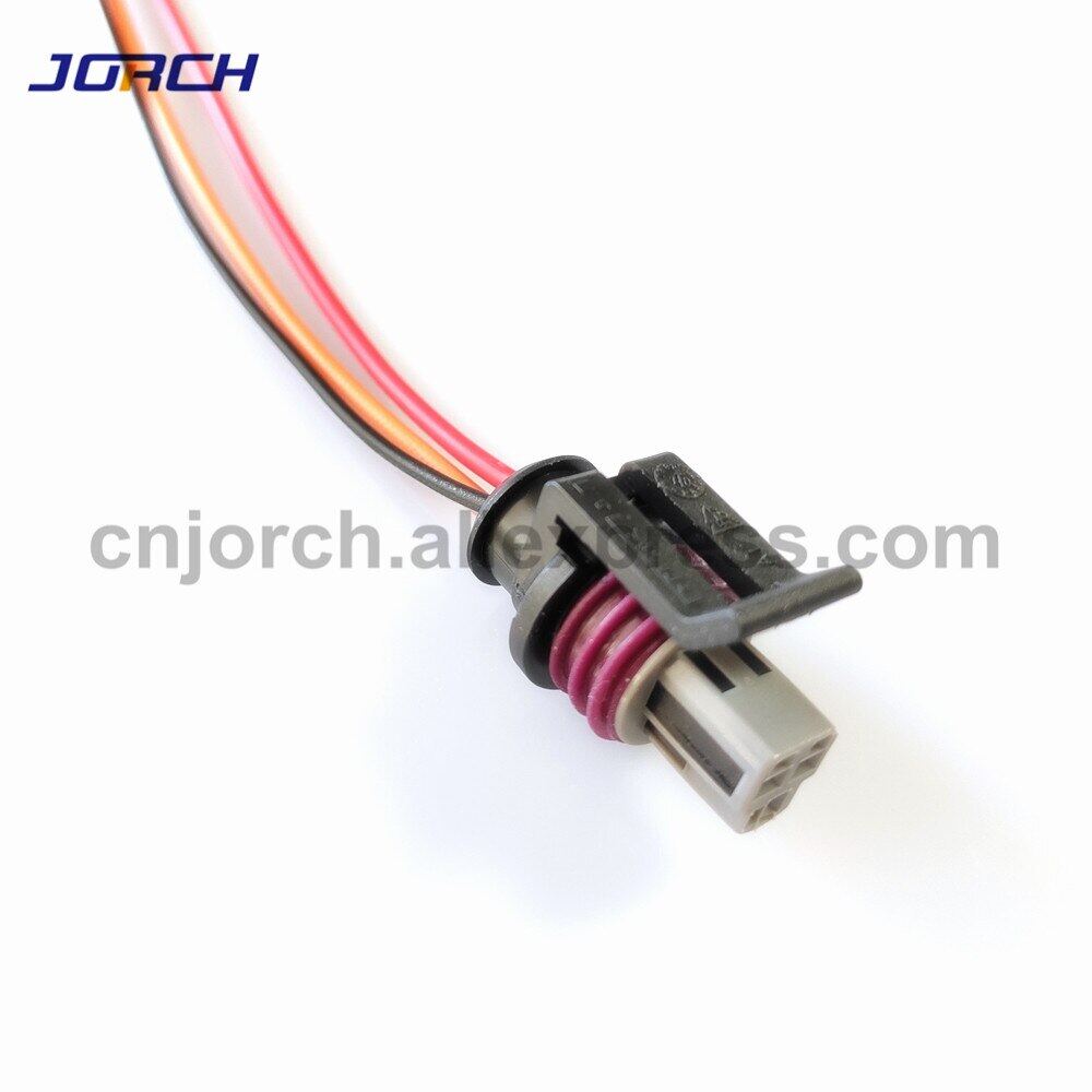 1set 3 pin waterproof custom automotive wiring wire harness connector ...