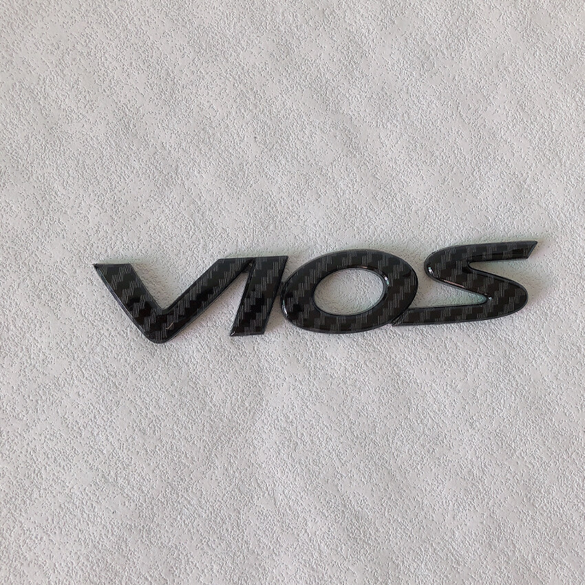 VIOS Emblems Sticker，Waterproof ABS Plastic Vios Logo Badge Sticker ...