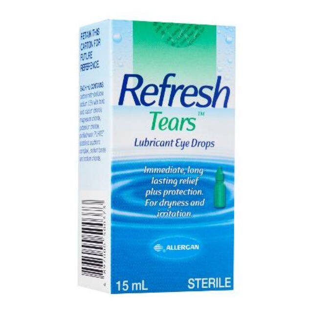 REFRESH TEARS® LUBRICANT EYE DROPS 15ml 😊REFRESH TEARS® instantly ...