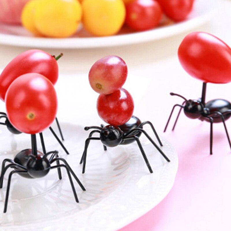 Ant Toothpick Convenient Fork Ant Moving Pastry Fork Party Series Fruit ...