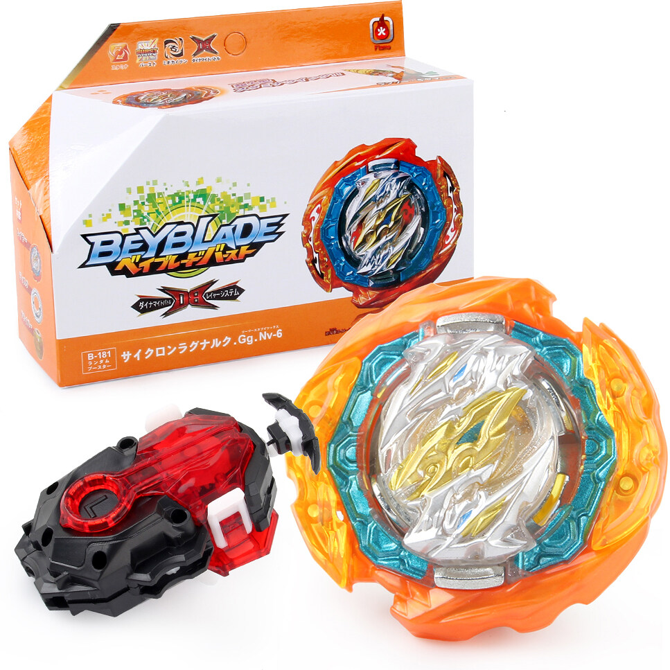 Beyblade Burst B-181 02ไซโคลน Ragnaruk.nx Rs-2พร้อมตัวปล่อยซ้าย/ขวา ...
