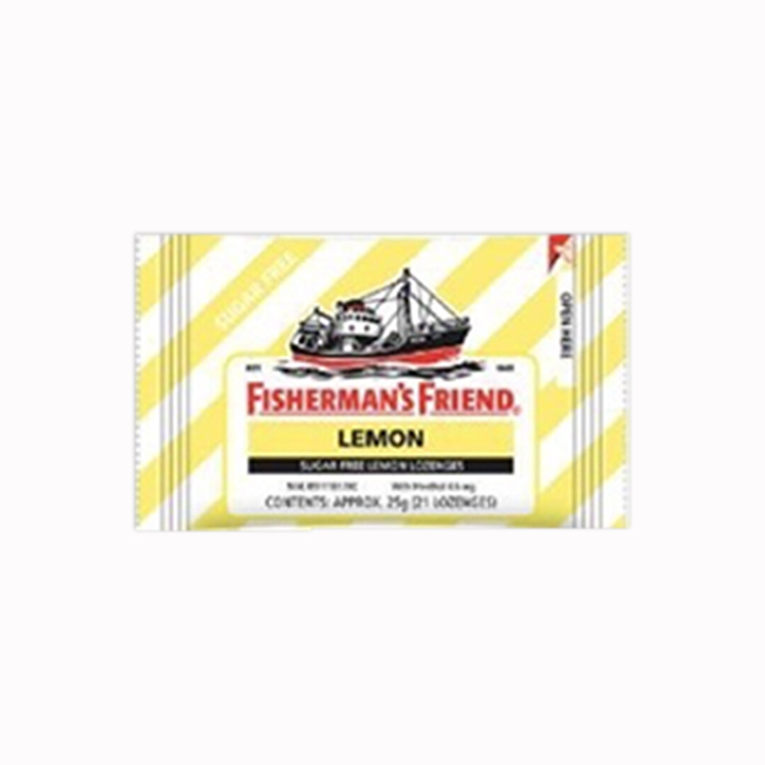 Fisherman Friend Lozenges 25g / 渔夫之宝润喉糖 Sore Throat Lozenges Fisherman ...