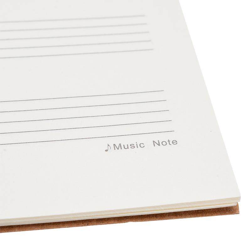 BOKALI BLANK Music ลูก Manuscript การเขียนหนังสือ Stave Notebook สีดำ ...