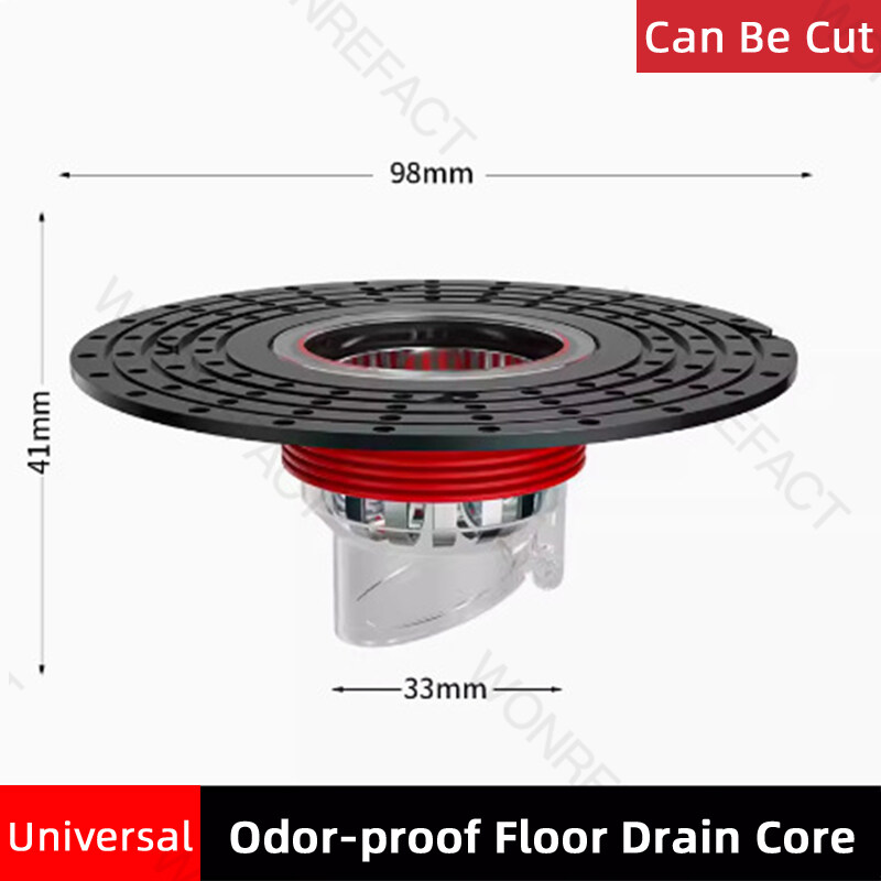 Universal Floor Drain Core ABS Insect And Odor Resistant Inner Core ...