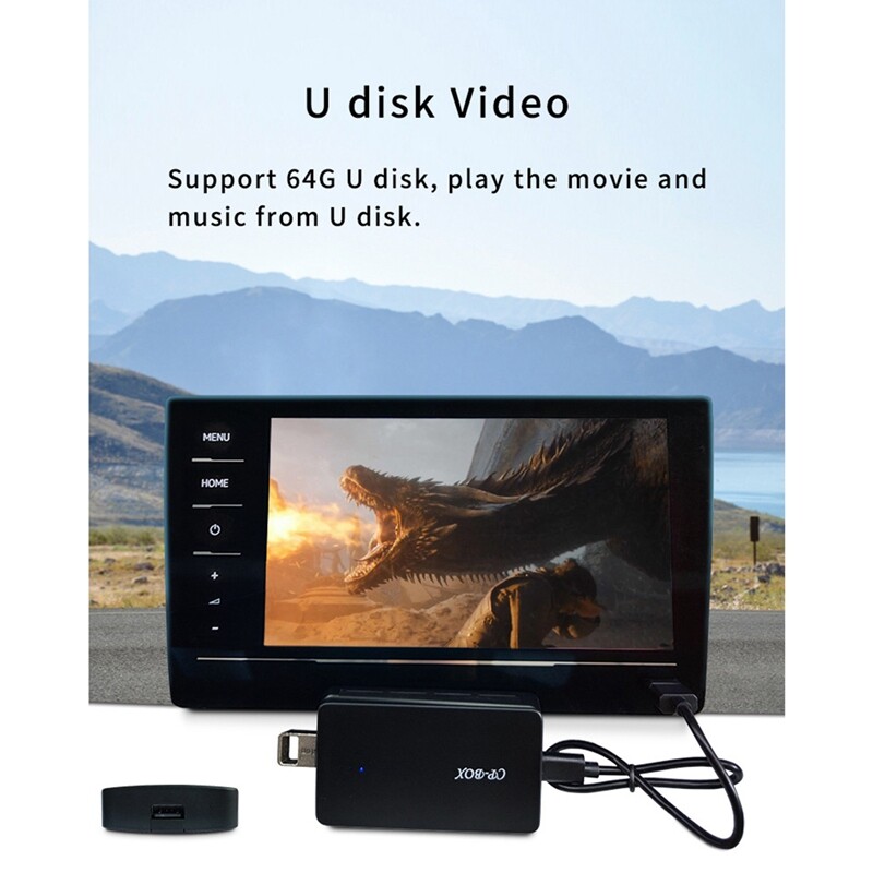 CarPlay Ai Box Android 10 Wireless Apple 2+8G Android Auto Multimedia Player for Car with Built ...