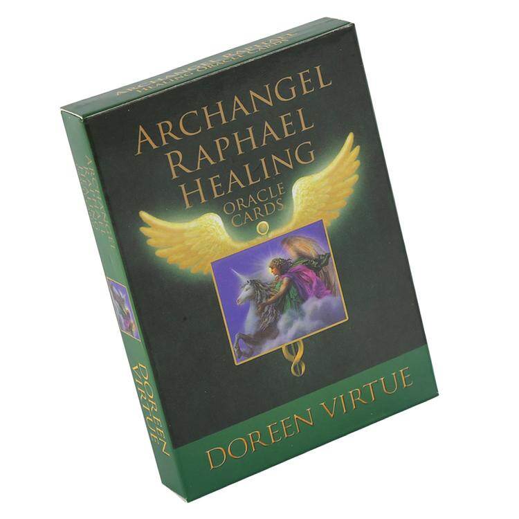 2022ใหม่ Archangel Raphael Healing Oracle Card เวอร์ชันภาษาอังกฤษ ...