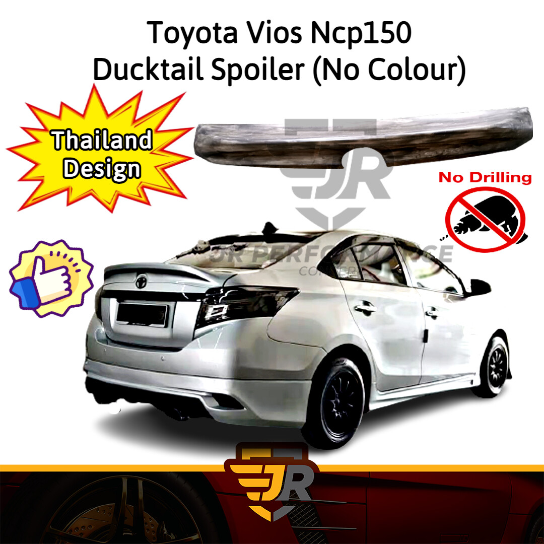 JR Custom Made Evo X 86 Rear Ducktail Spoiler Toyota Vios NCP150 Itik ...