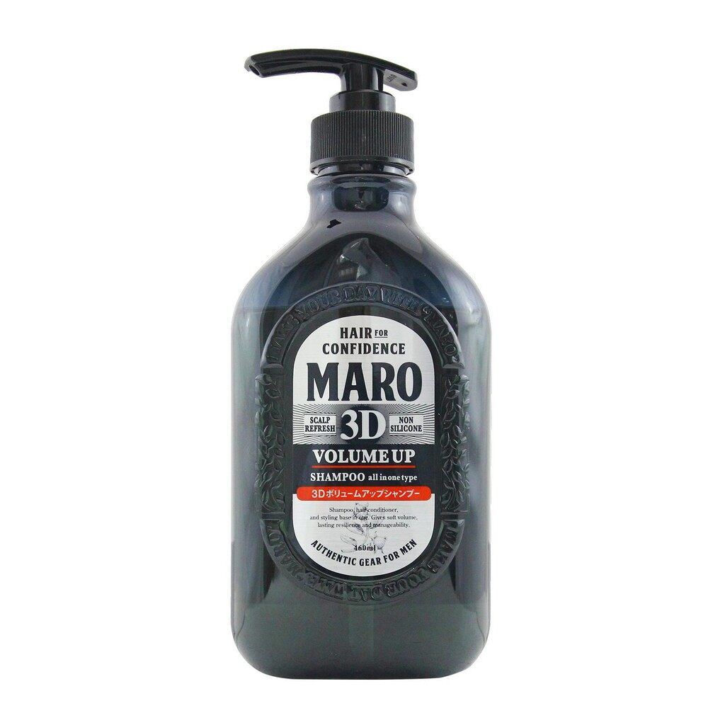 Maro Shampoo (400ml / 480ml) [Cool 3D Volume Up / Cool Deo Scalp ...