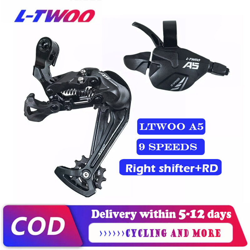 LTWOO A5 1X9ตีนผี + ตัวเปลี่ยนเกียร์หลัง,สำหรับจักรยานเสือภูเขาสามารถใช้ได้กับShimano ALIVIO ...