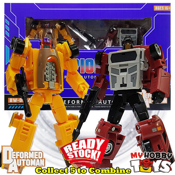 Deformed Automan Transformable Robot - Fast Pioneer BW-002 ( G1 Menasor ...