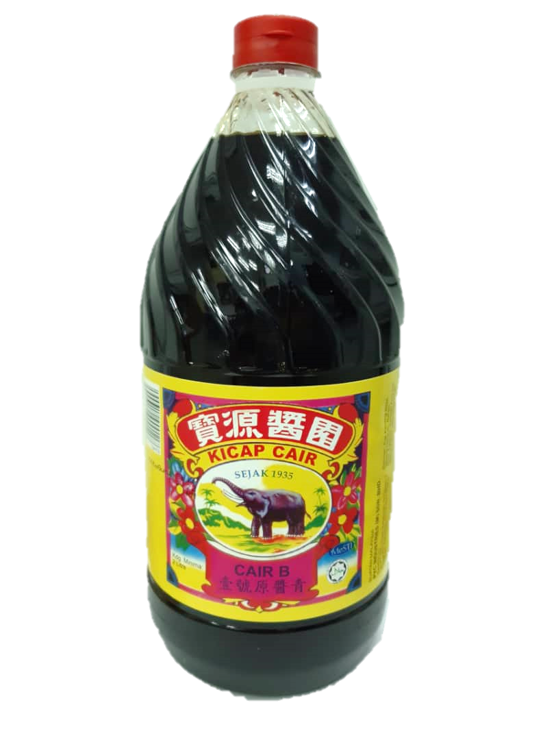 [HALAL] Cap GAJAH B Light Soy Sauce * Kicap Gajah Cair B * 天然手工酿造生抽 ...