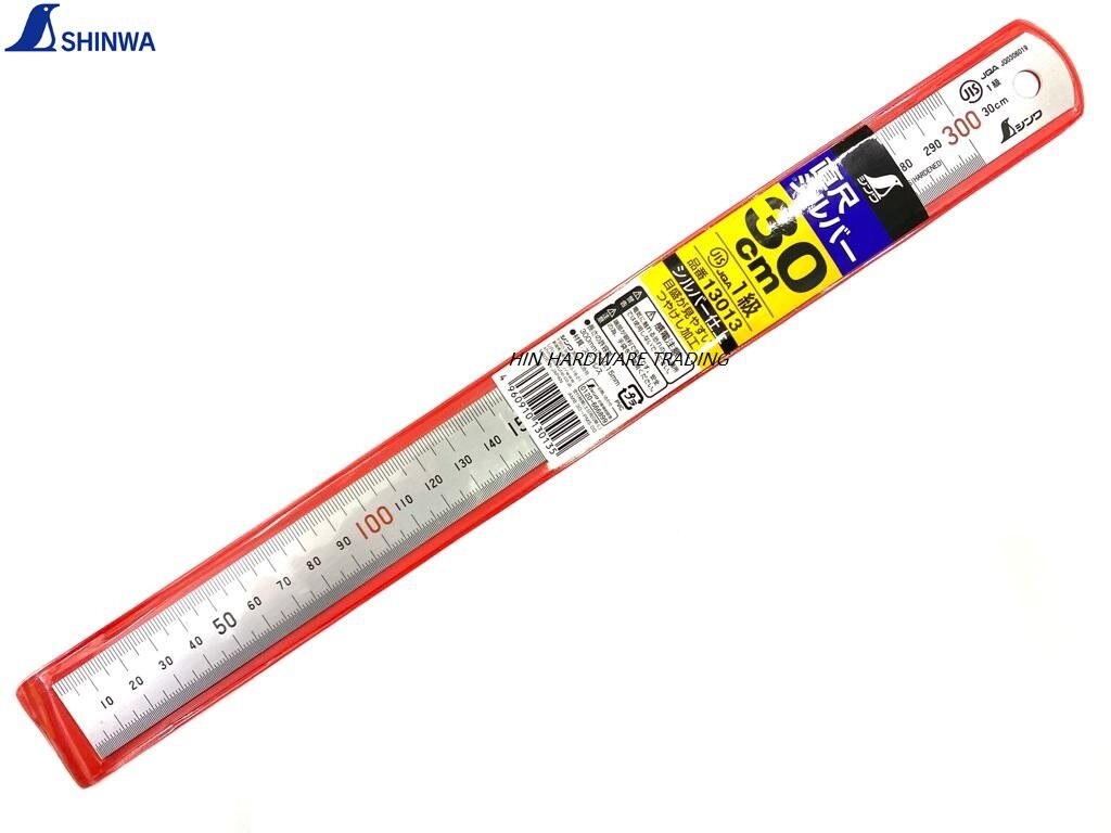 Shinwa Stainless Steel Rule Hard Chrome Finish JIS Grade 1 | Lazada