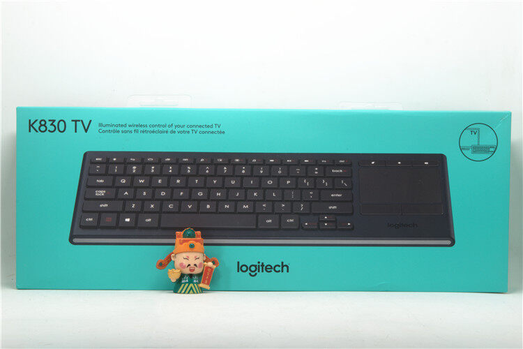 Logitech K830 wireless backlight touch keyboard Bluetooth integrated ...