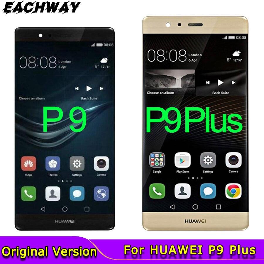 สำหรับ Huawei P9สัมผัสหน้าจอ Lcd หน้าจอดิจิตอลสำหรับ Huawei P9 Plus เปลี่ยน P9 Plus Lcd Eva L09 ...