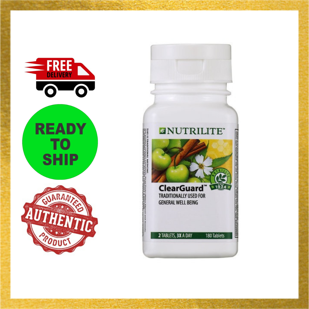 Amway Nutrilite ClearGuard - 180 Tab 100% Amway Original Supplement ...