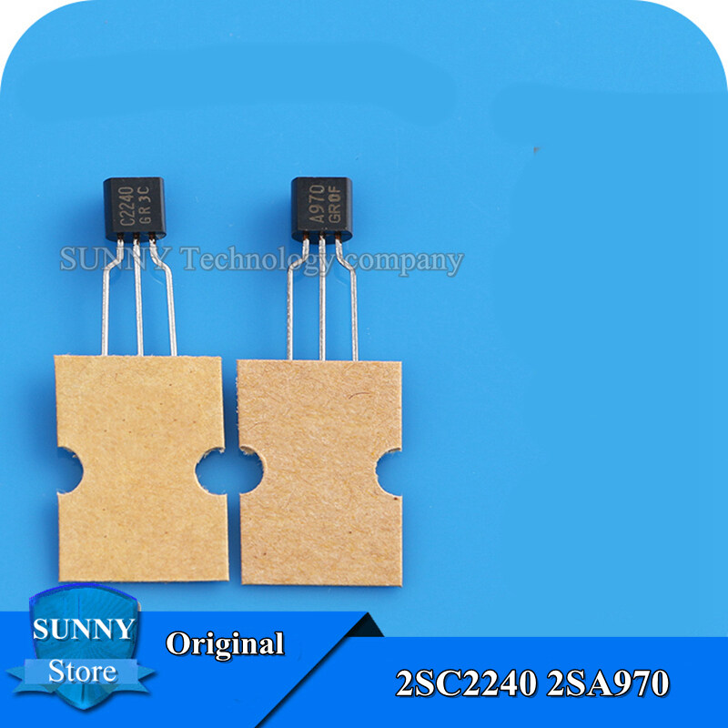 5Pcs Original 2SA970 2SC2240 TO-92 A970 C2240 2SA970-GR 2SC2240-GR TO92 ...