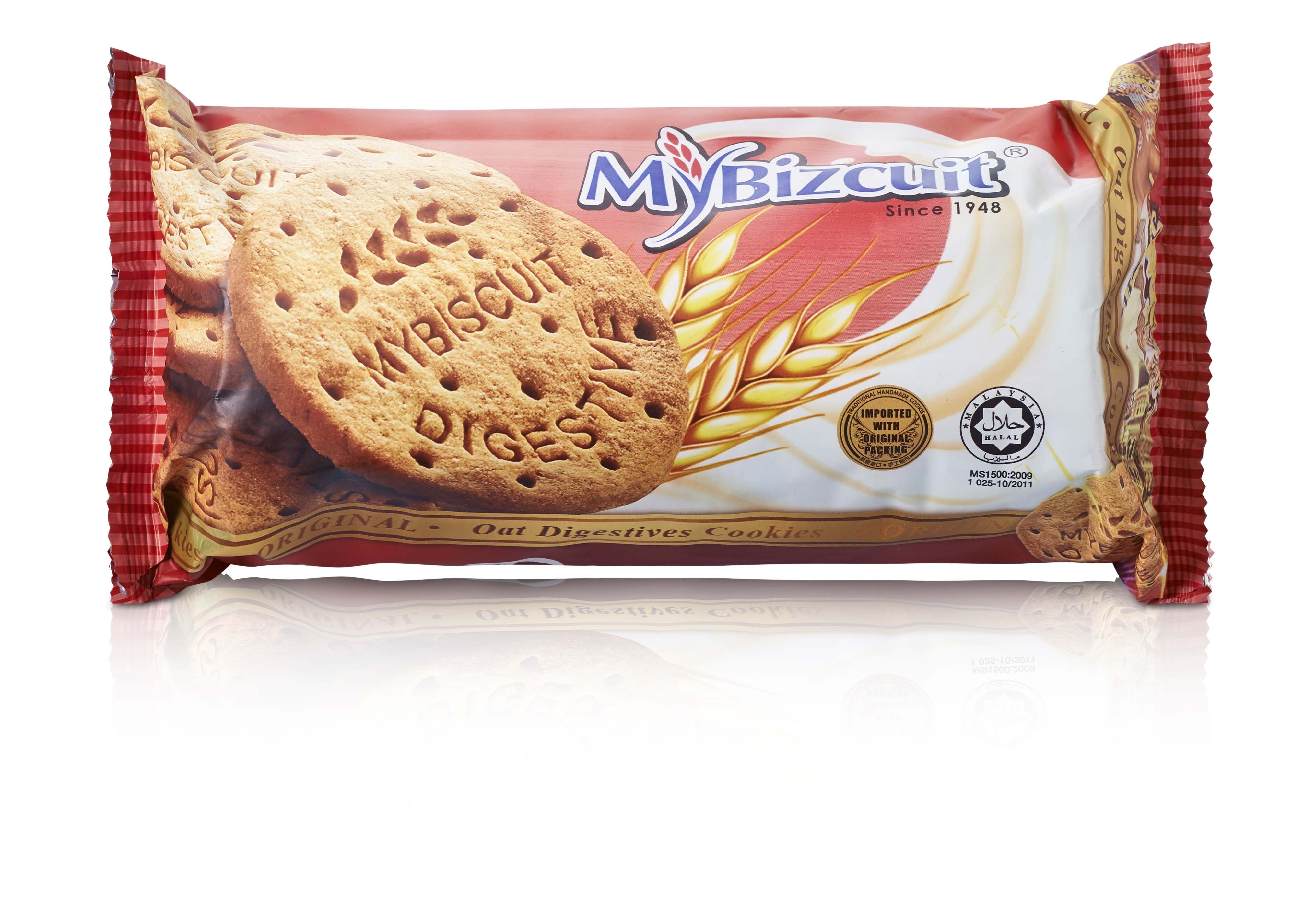 MyBizcuit Digestives Wholemeal Biscuit 250g x 5 units | Lazada