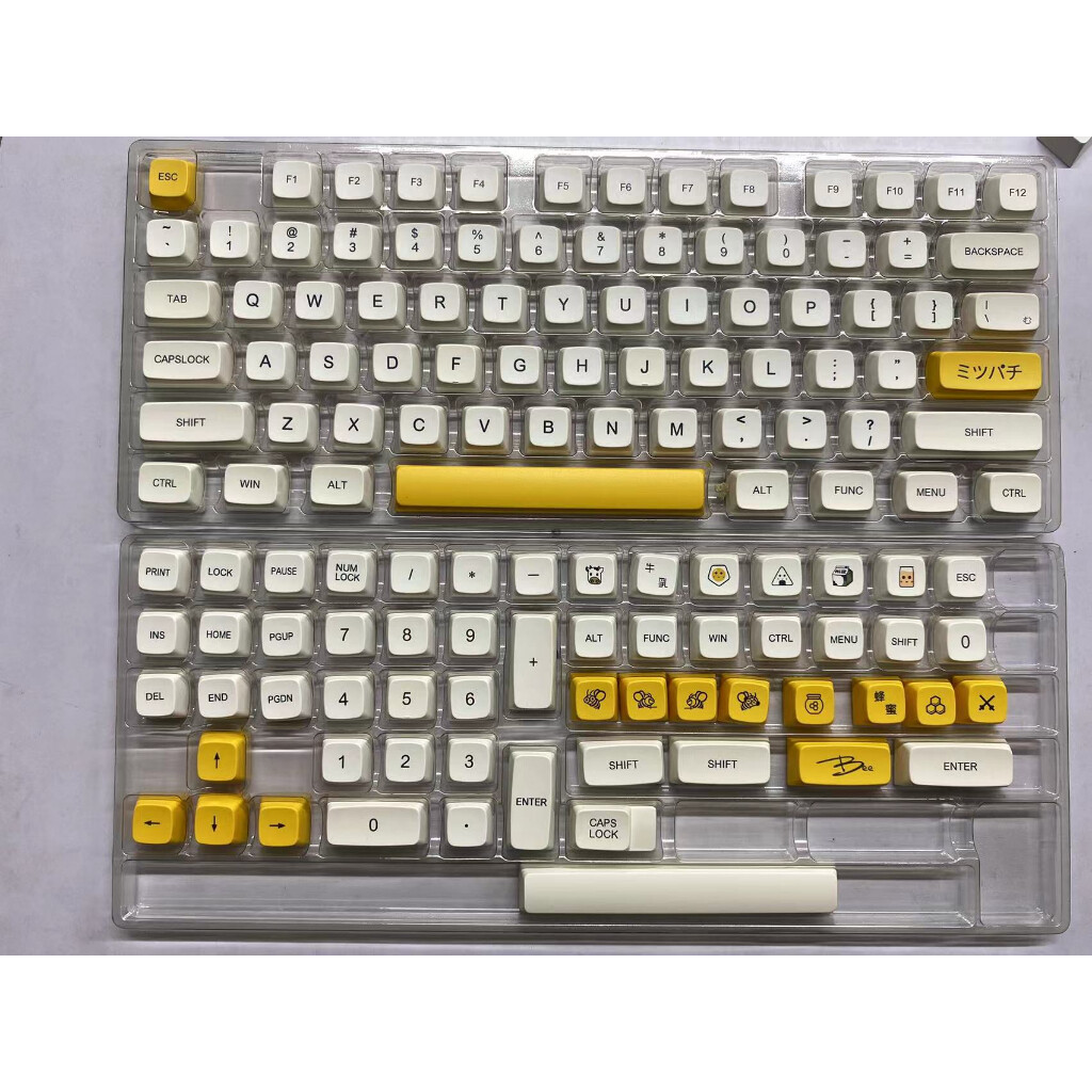 Honey milk Keycaps PBT Dye-sub XDA Profile Keycap Custom Keycaps ...